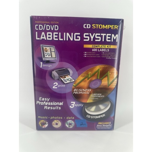 CD Stomper | Office | Stomper Professional Edition Cd And Dvd Labeling ...